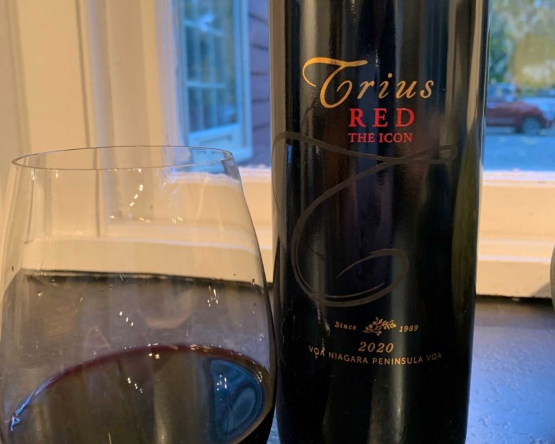 Tasting Notes: 2020 Trius Red - The Icon - Itineraries and Tips